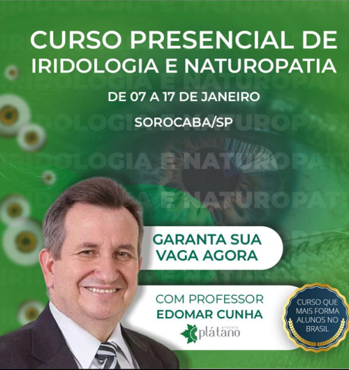 Curso Presencial De Iridologia Nível 1 Prof Edomar Cunha Jan 2024